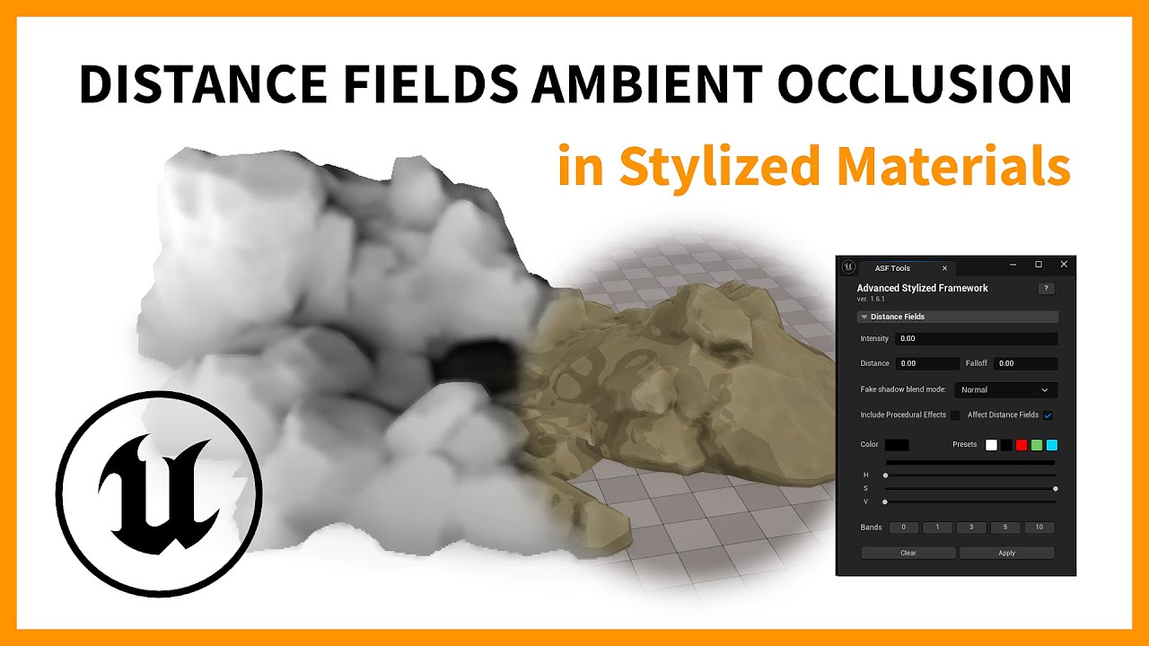 Distance Fields AO in Stylized Materials - UE5 - YouTube