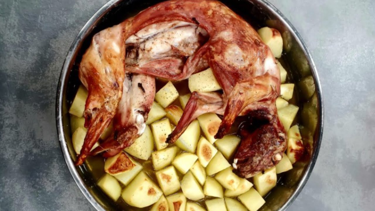 Rreze Dielli - Lepur në furrë me patate nga zonja Albana - YouTube