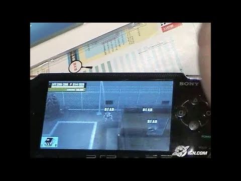 Metal Gear Acid Sony PSP Gameplay - TGS 2004 - Gameplay - YouTube