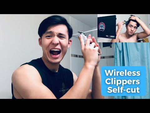 Cutting My Hair with WIRELESS Clippers | DIY Men's Haircut Process ...