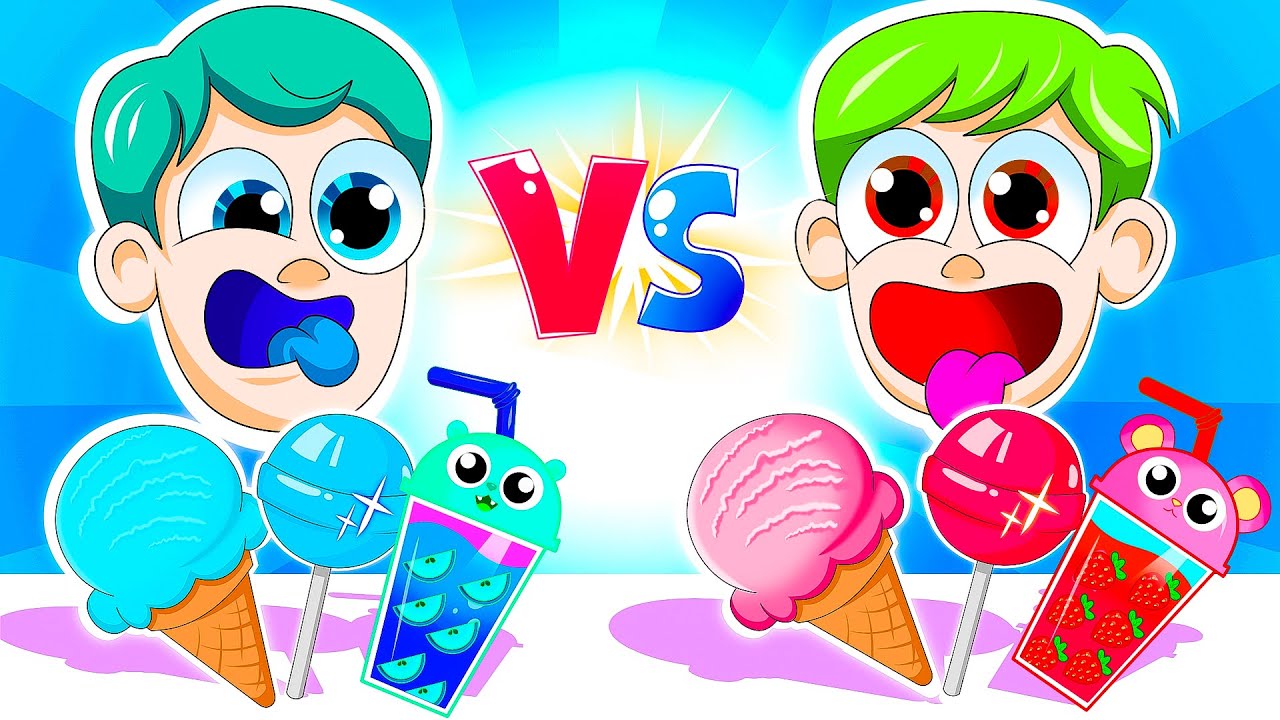 Pink or Blue Duel Song | Kids Songs - YouTube