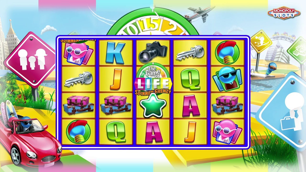 MONOPOLY Slots - Game of Life Showcase - YouTube