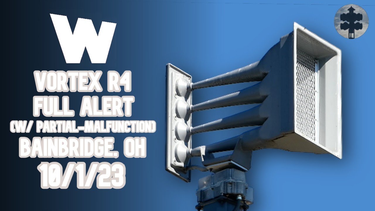 Whelen Vortex R4 Siren Test | Full Alert W/ Partial Malfunction ...