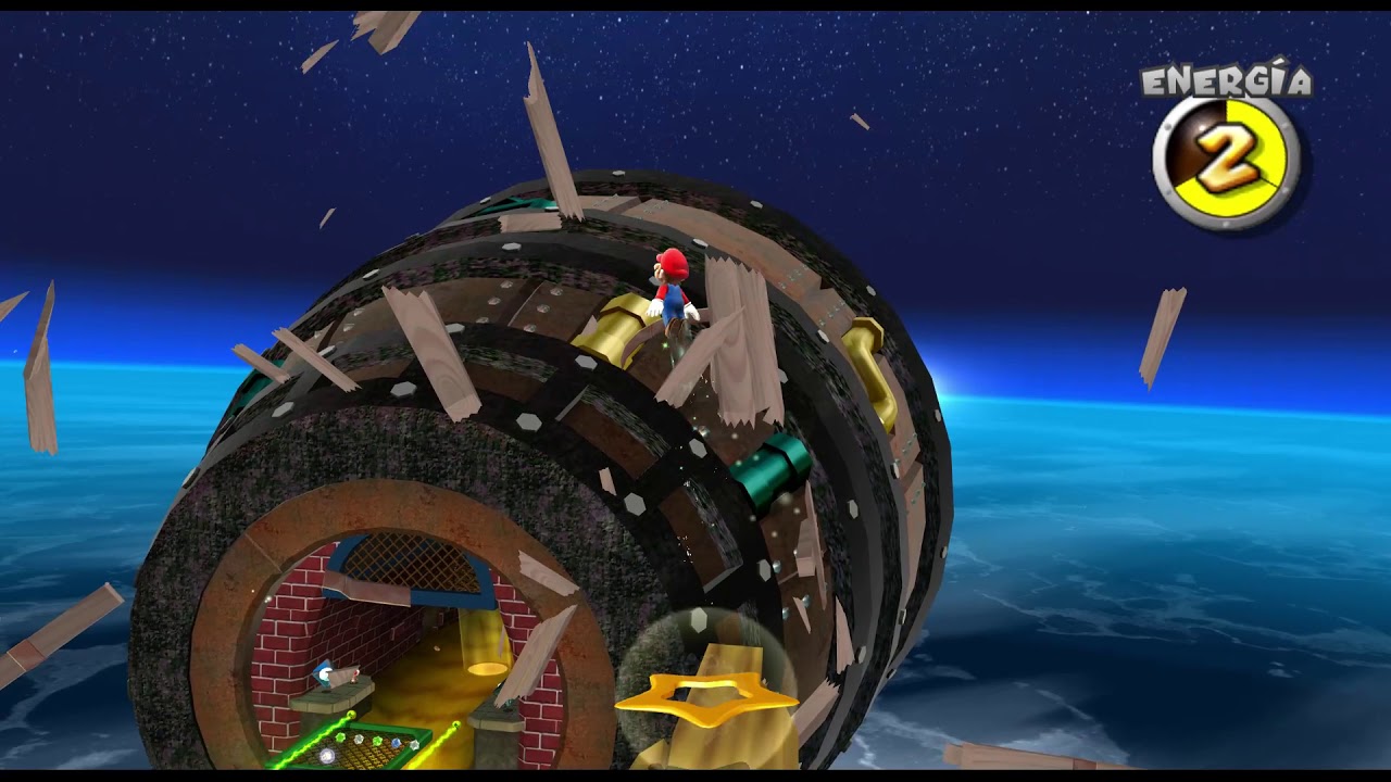 Super Mario Galaxy - 070 - Galaxia Río Arenoso - Champiñón a la Carta ...