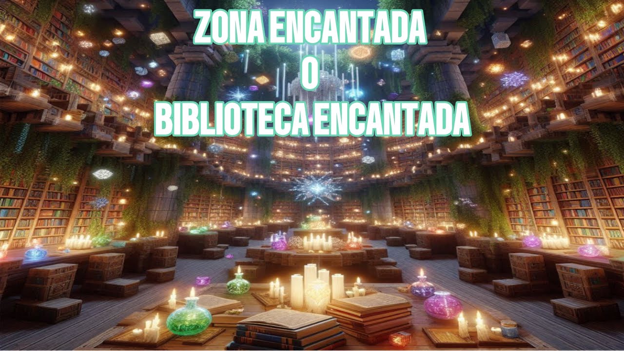 🏰 Cómo Crear una Biblioteca Encantada en Minecraft | Guía Completa ...