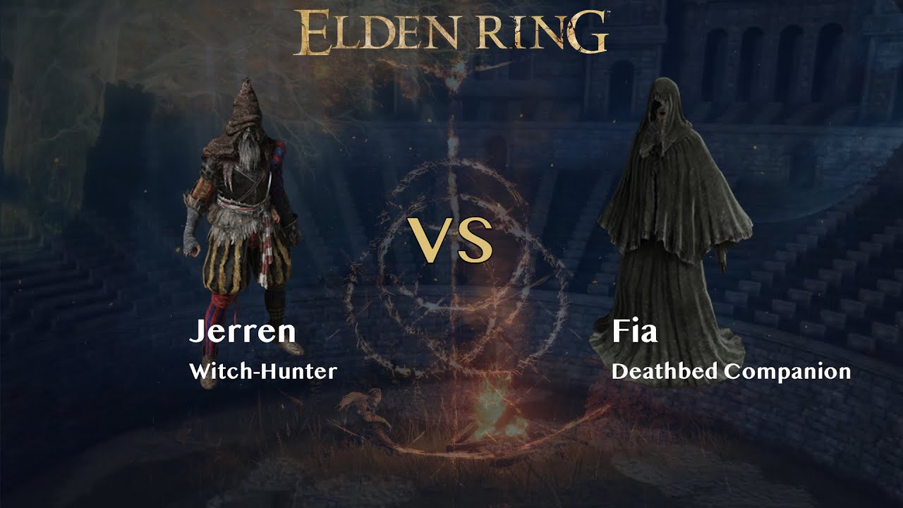 【Battle】Jerren vs Fia【NPCs】 - YouTube