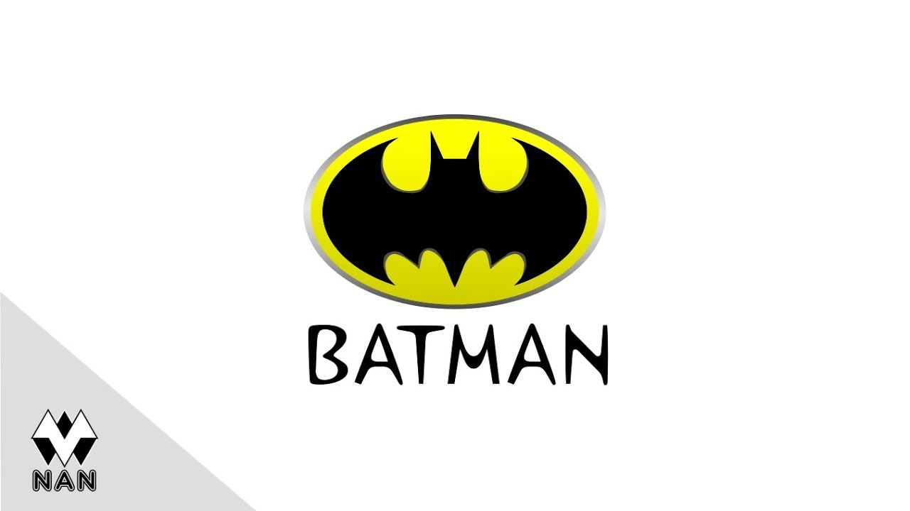 batman LOGO inkscape tutorial - YouTube