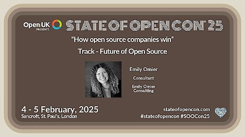 OpenUK/SOOCon25/Future of Open Source - YouTube