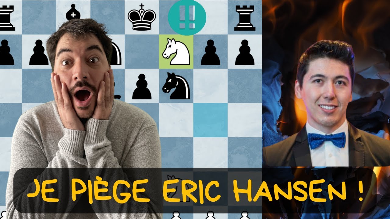 Je piège Eric Hansen de Chessbrah dans la Caro Kann ! - YouTube
