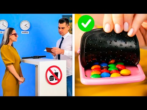 GİZLİCE YİYECEK SOKMA YOLLARI || EĞLENCELİ KENDİN YAP FİKİRLERİ