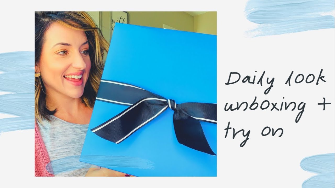 DAILY LOOK REVIEW||UNBOXING||TRY-ON - YouTube