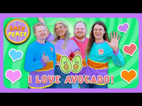 I Love Avocado! | Fun Fruit Song For Kids! | Easy Peasy 🥑