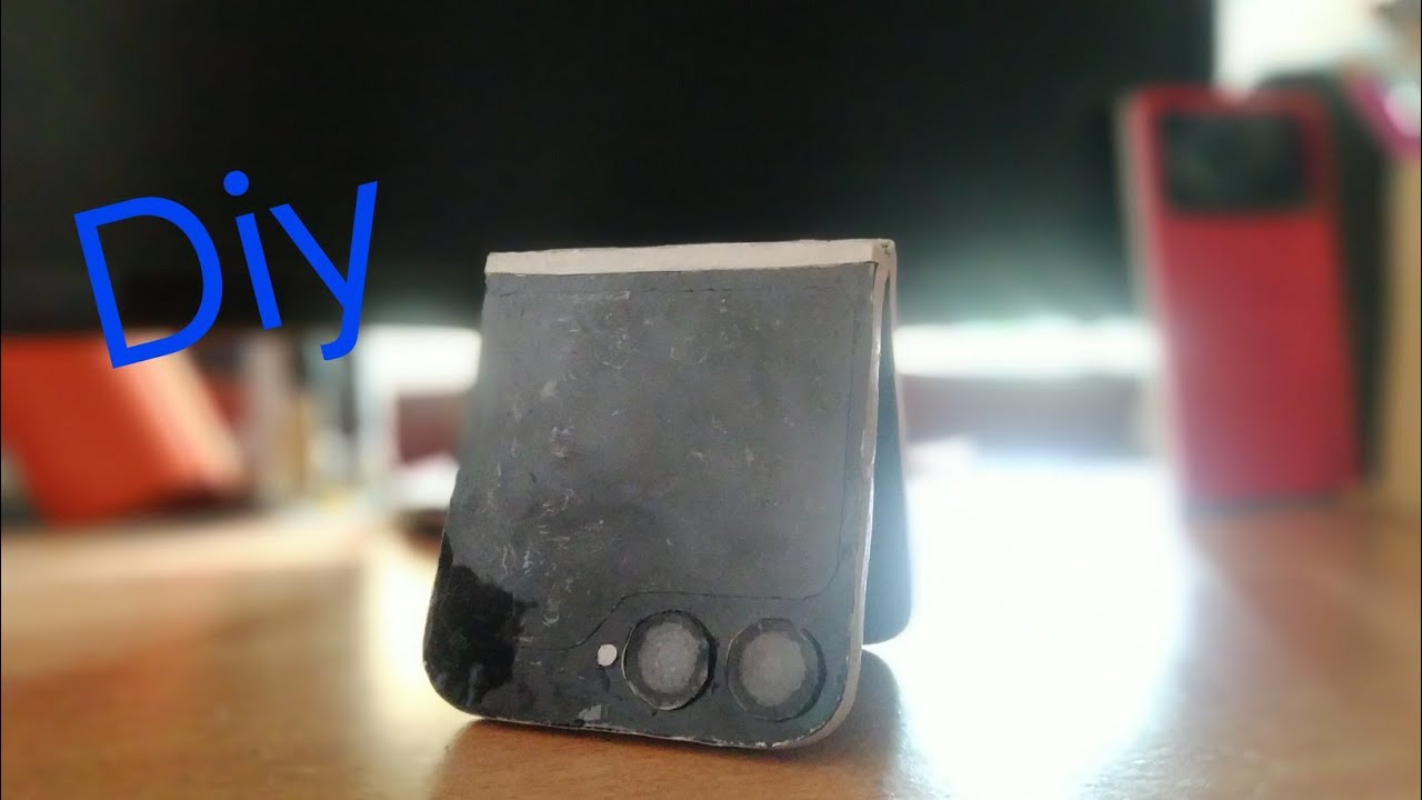 How to make a samsung Galaxy z flip 5 with cardboard🔥🔥🤯 - YouTube