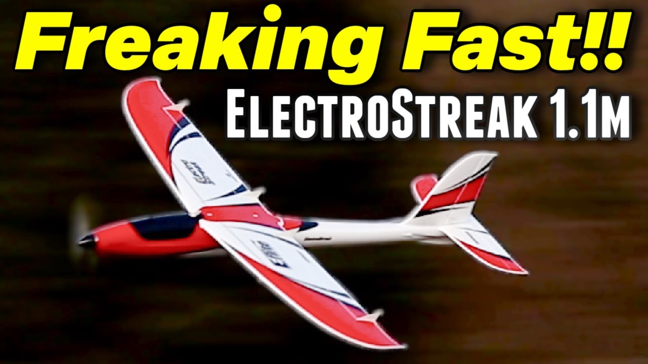 E-Flite ElectroStreak 1.1m BNF Basic with AS3X+ and SAFE Select - Model ...