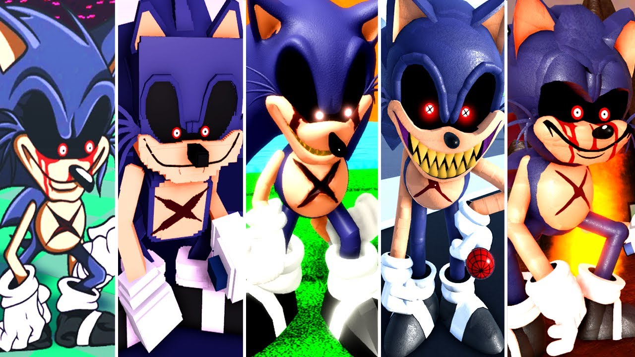 EVOLUÇÃO DO LORD X O MAIS ASSUSTADOR DO SONIC (7 NOVOS)! (Evolution of ...