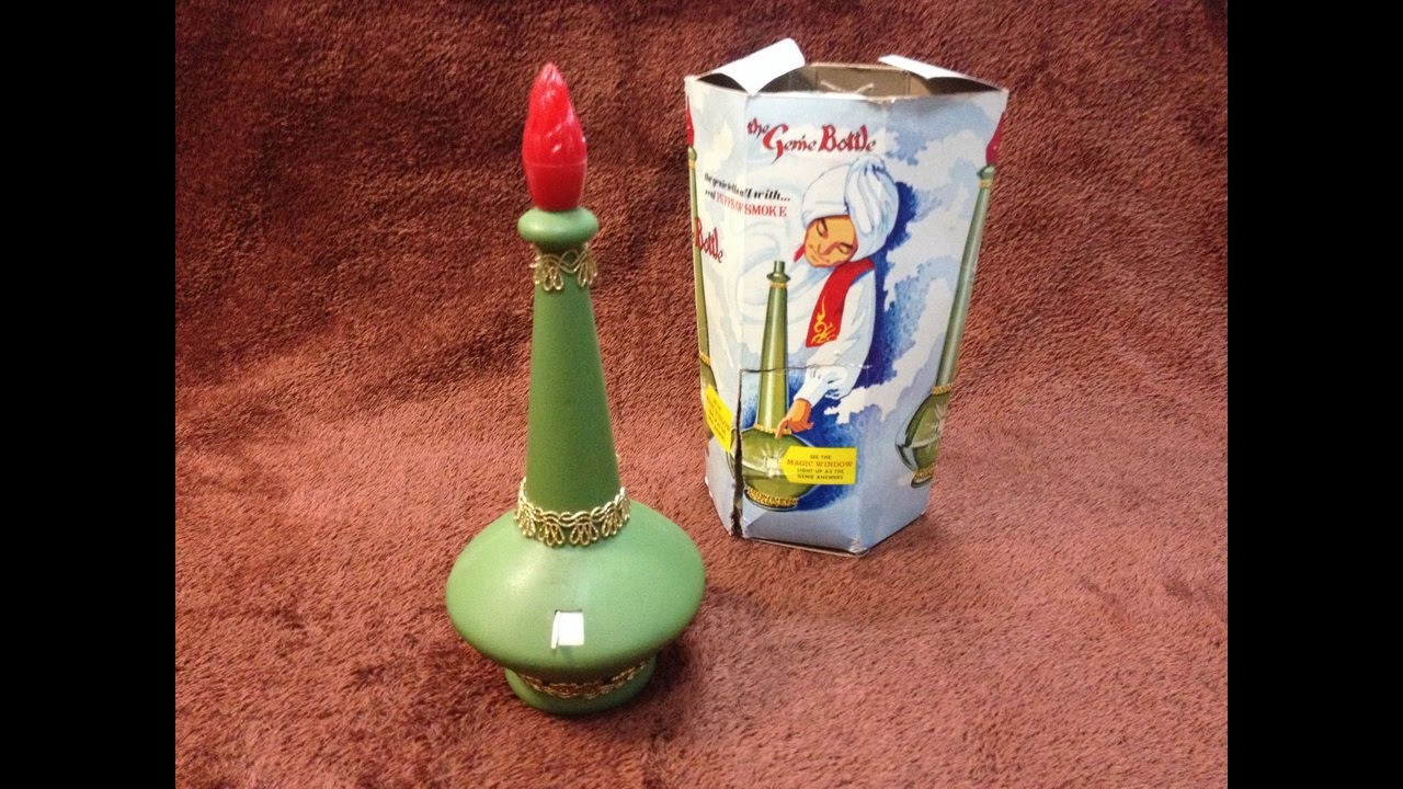 70s Genie Bottle Toy - YouTube