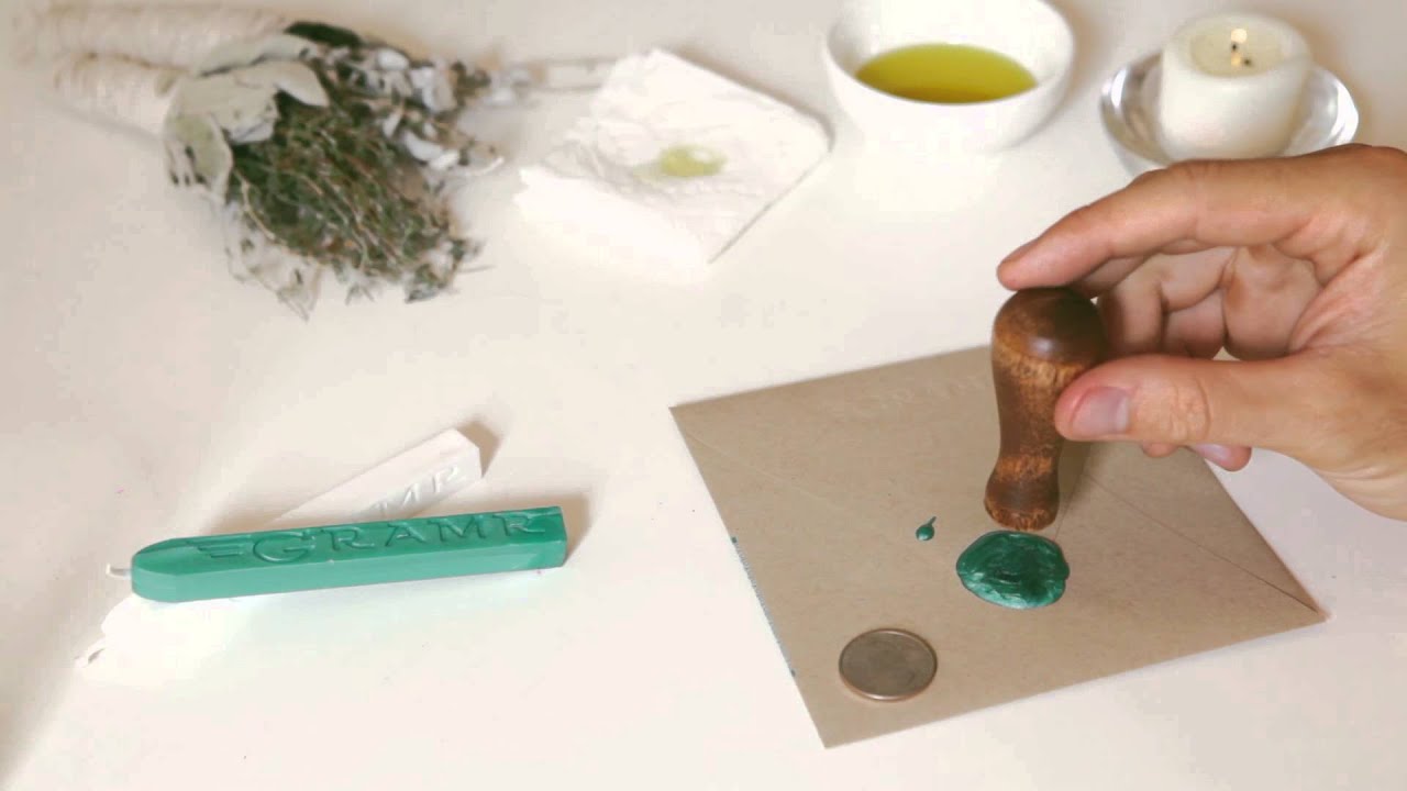 How to Make a Perfect Wax Seal - YouTube