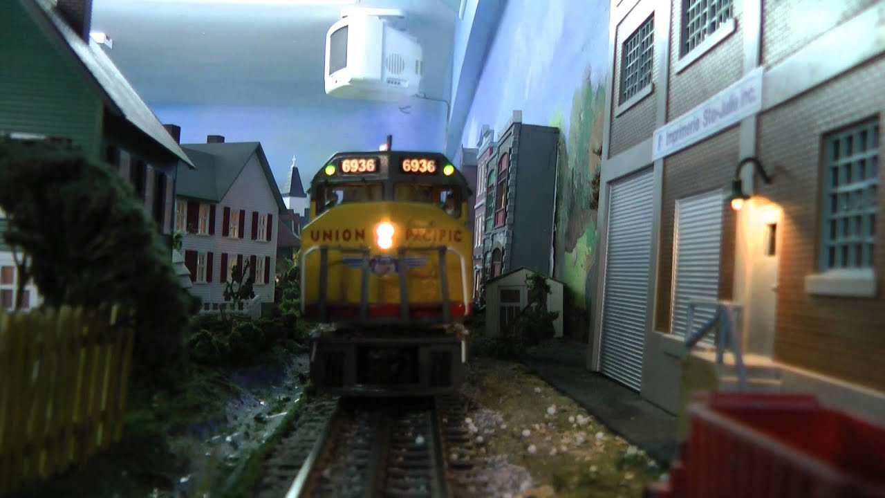 O scale Union Pacific cab 6936 - YouTube