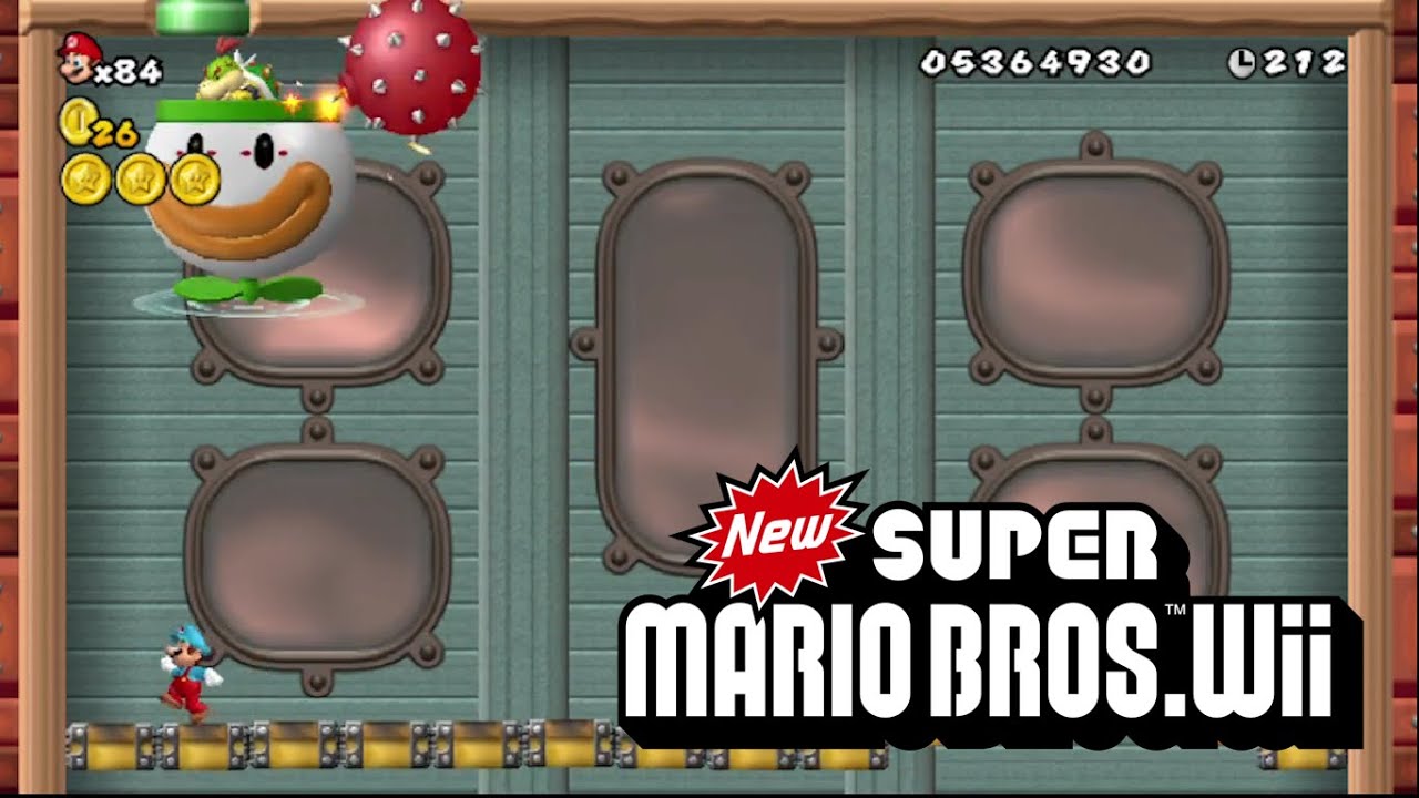 Último enfrentamiento con Baby Bowser//New Super Mario Bros Wii - YouTube