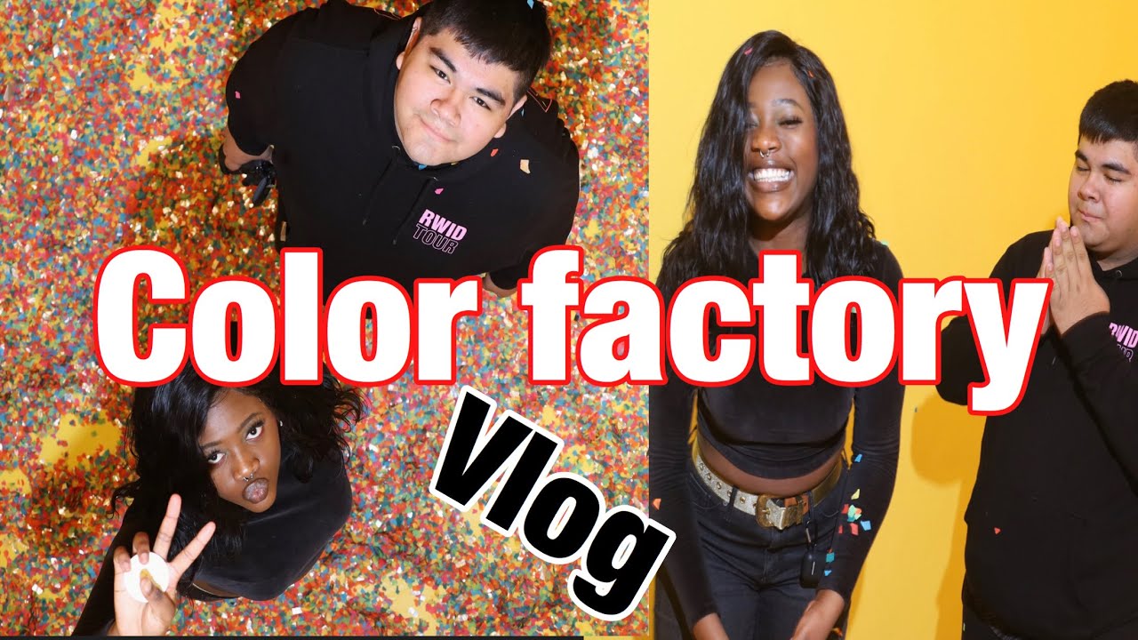 Color Factory| vlog #4 | HTX | Yellowdreamgirl - YouTube