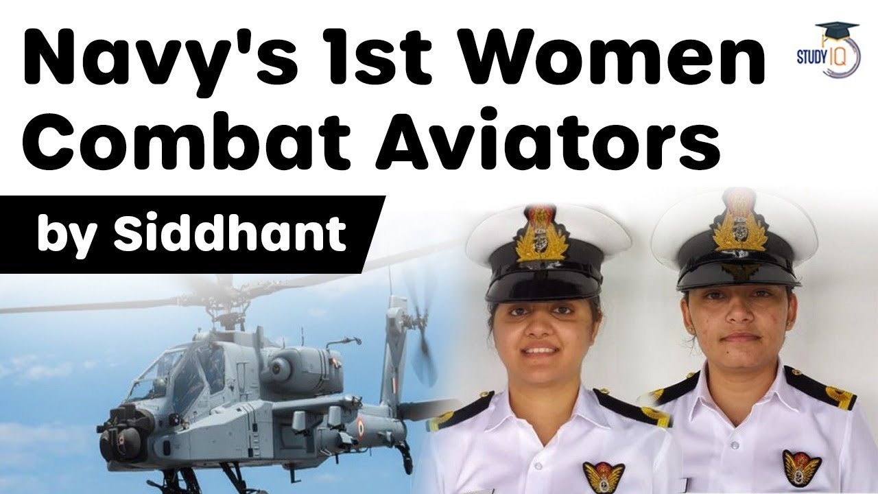 Indian Navy deploys first Women Combat Aviators on warships - SLt ...