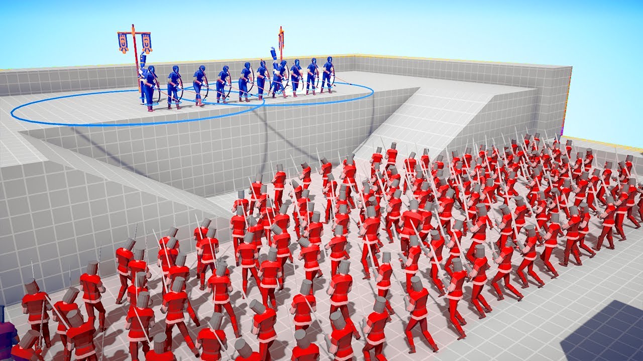100x SWORDSMAN 👑 vs 🥊 10x ARCHER / Totally Accurate Battle Simulator ...