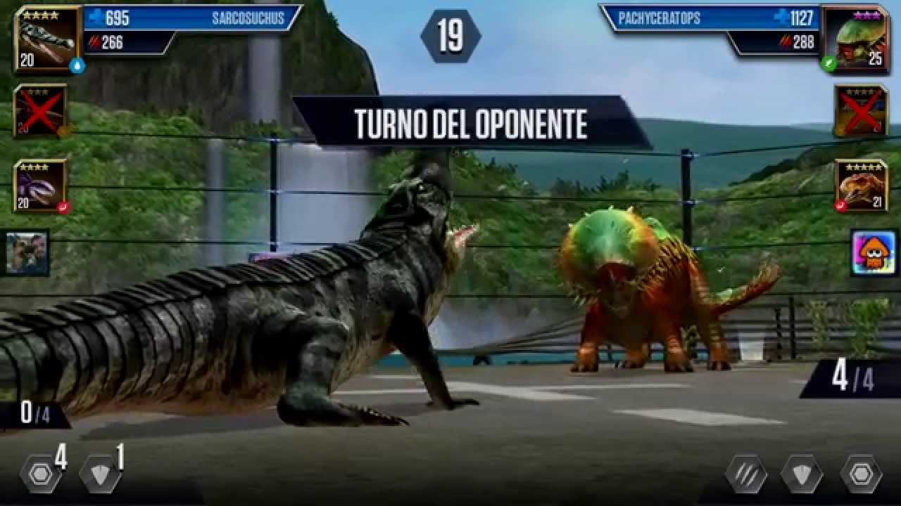 JURASSIC WORLD THE GAME - Torneo mosasaurus Vs. Dimorphodon ...
