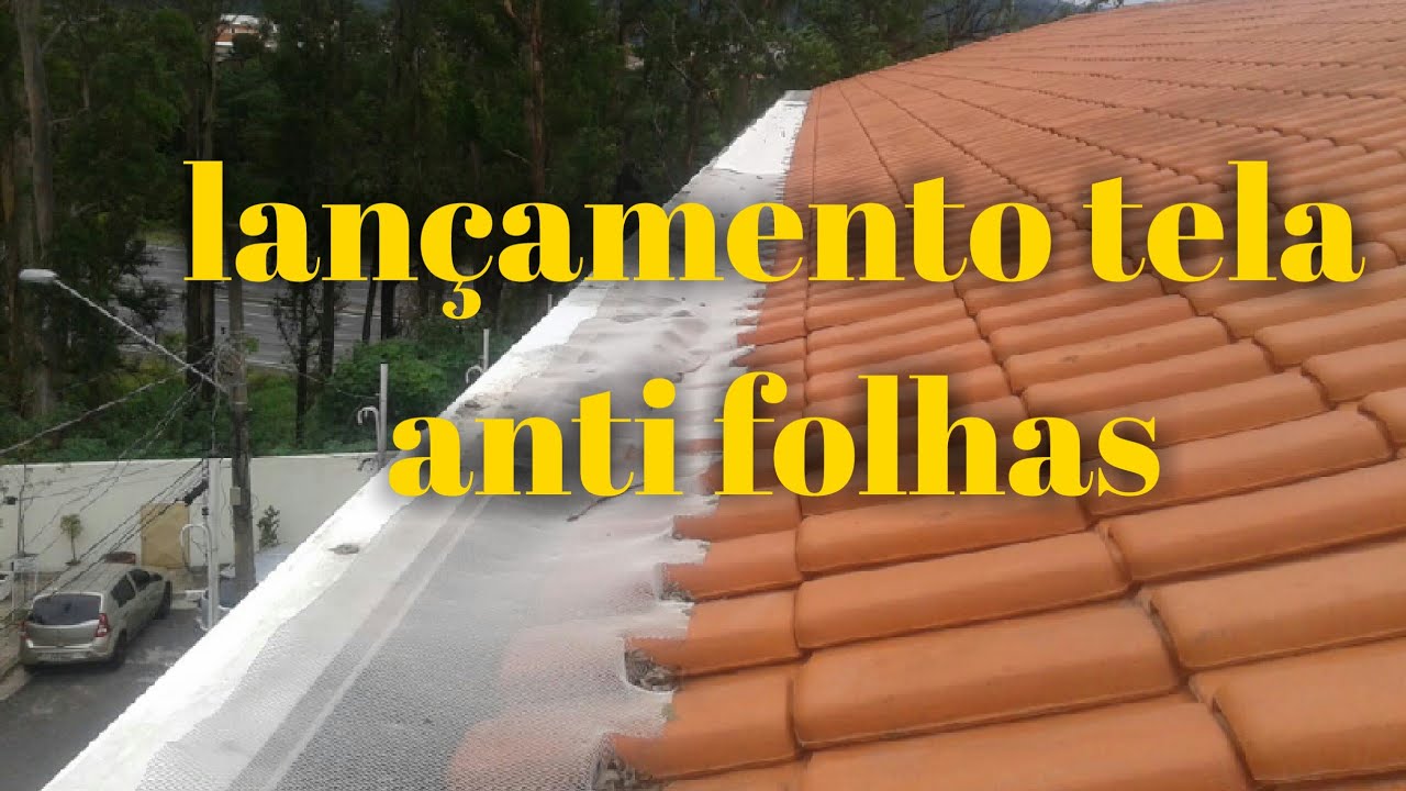 Rei da calha, protetor de anti folhas - YouTube