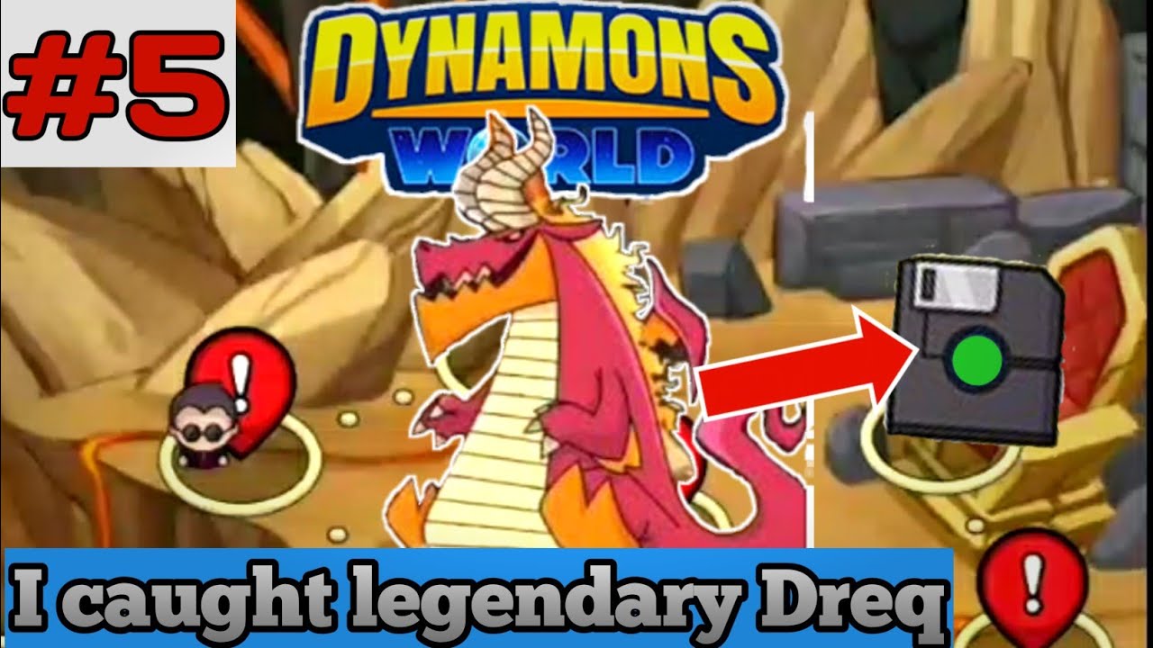 Catching dreq | Episode 5 | Dynamons world | Combo master x - YouTube