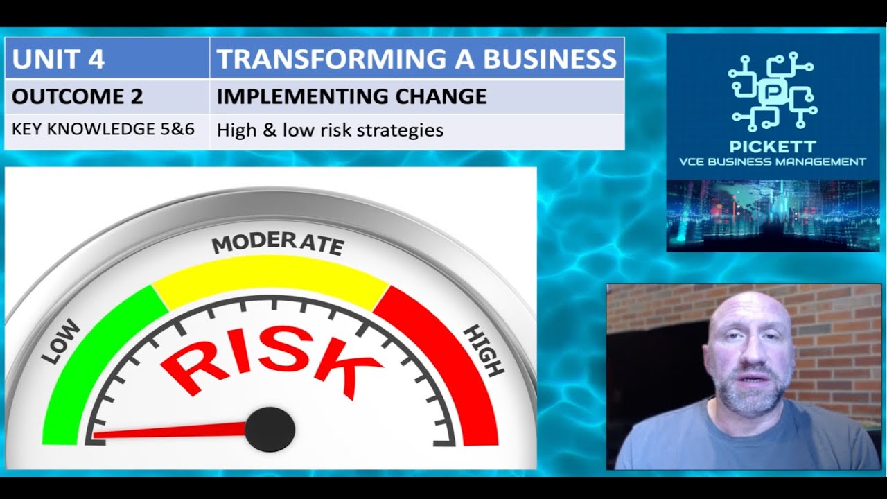 4.2.5&6 High & Low Risk Strategies - YouTube
