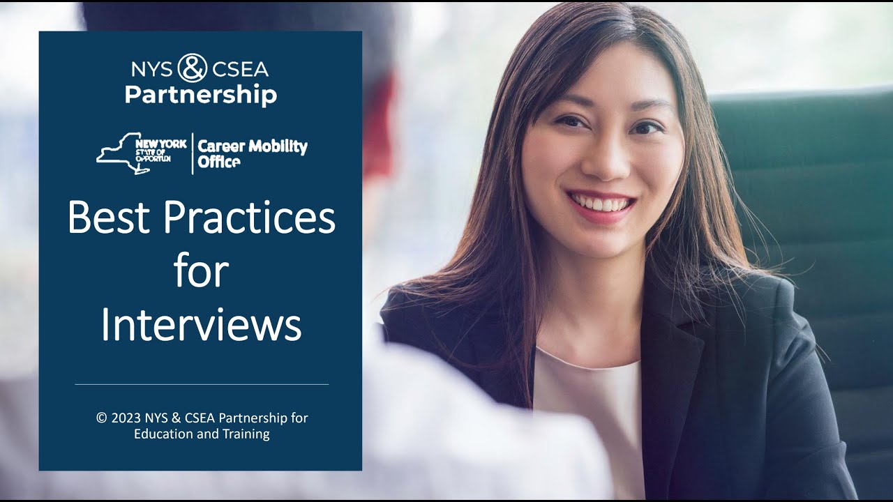 Best Practices for Interviews - YouTube