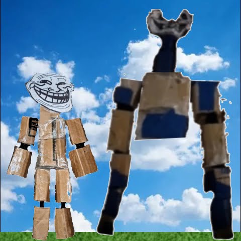 Trollface cardboard EDIT☠ #trollface #Trollge #Meme - YouTube