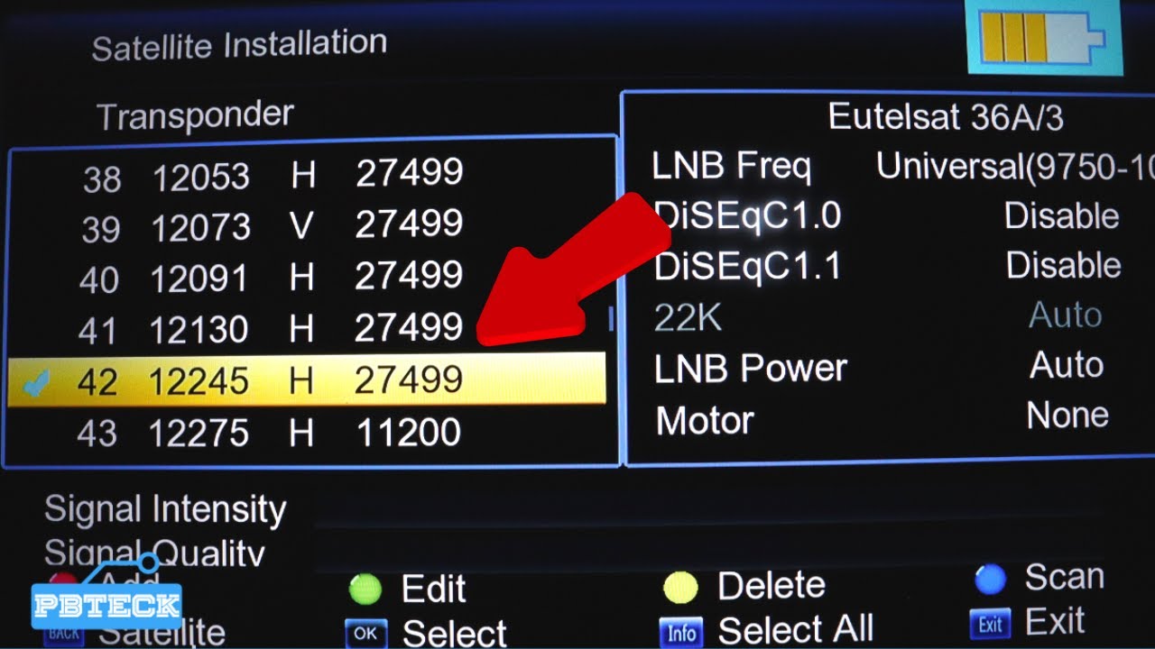 💎 𝐄𝐮𝐭𝐞𝐥𝐬𝐚𝐭 𝟑𝟔𝐁 36°East | Full ScAn | KU Band | Dstv Channel List | Qsat Decoder | Pbteck - YouTube