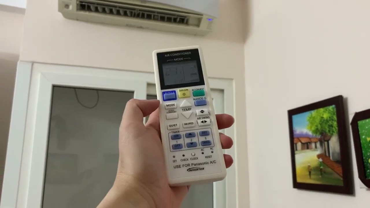 Test Khiển Điều Hoà Panasonic iAUTO-X Trước Khi Giao Khách | BH 06 ...