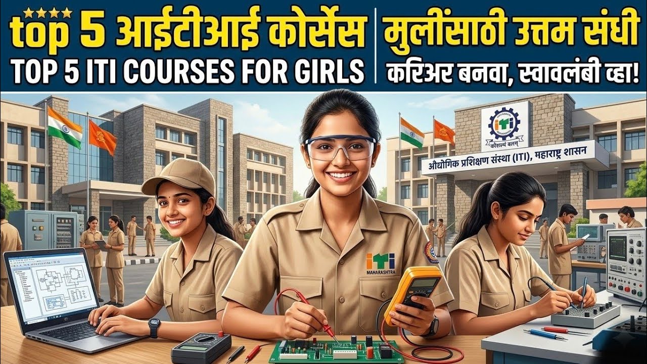 ITI Best Trade For Girls | Best ITI Courses | Girls ITI Courses # ...