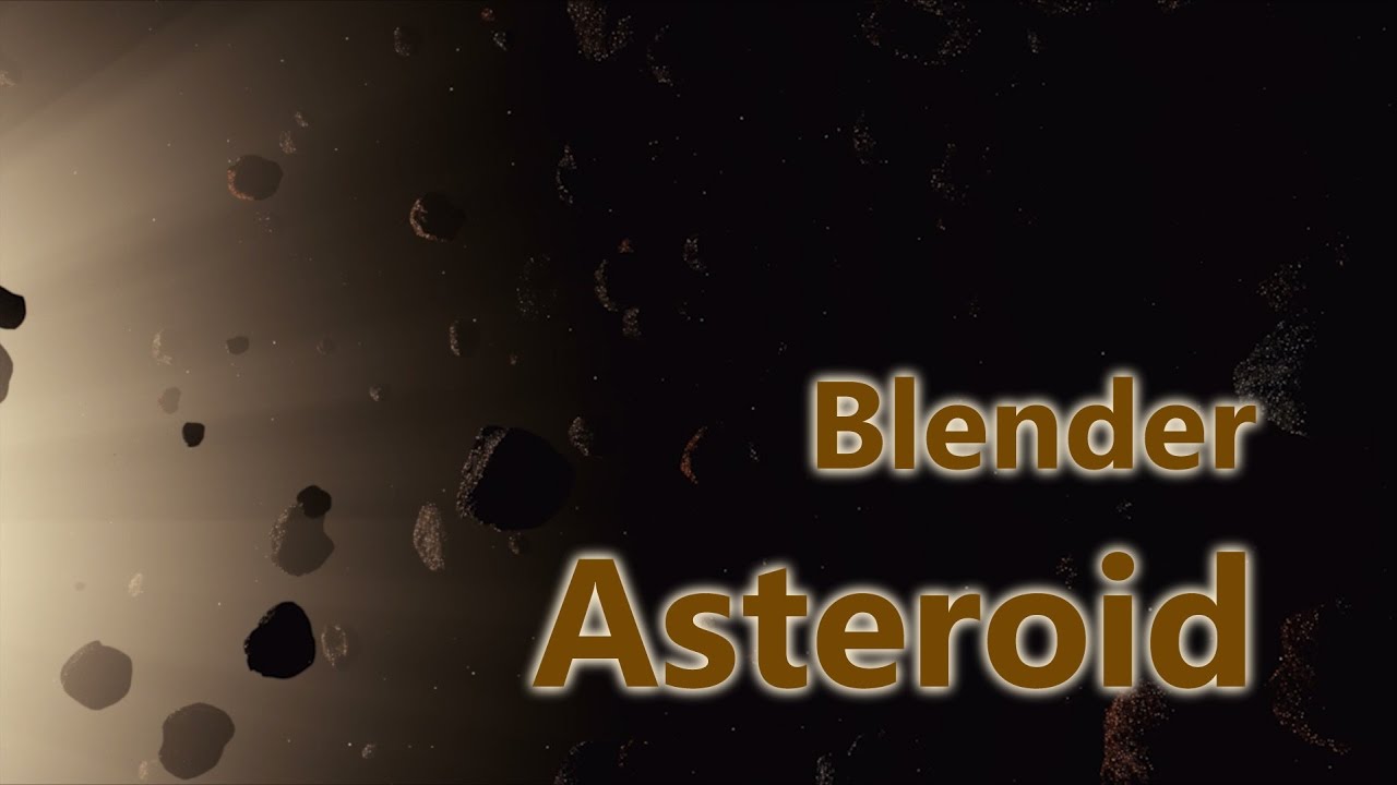 Blender - Asteroid - YouTube