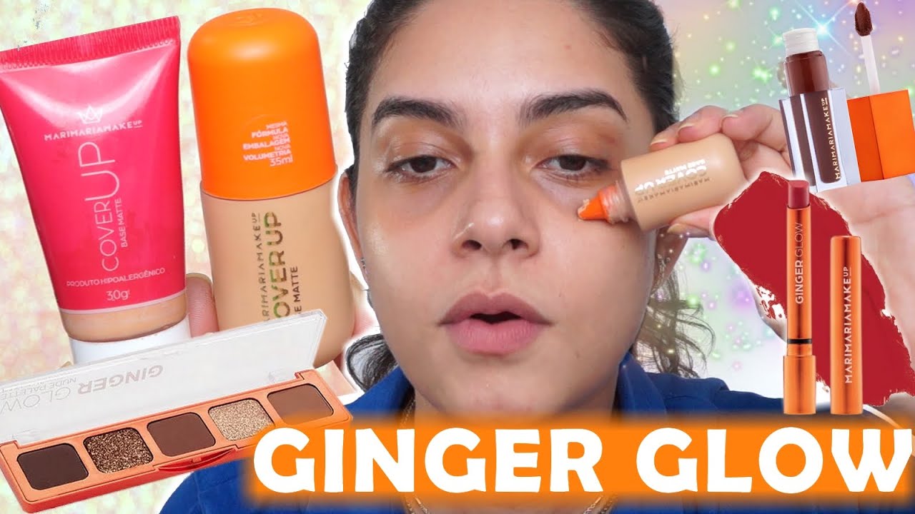 TESTEI A NOVA COLEÇÃO DE MARI MARIA MAKEUP: Ginger Glow vale a pena ...