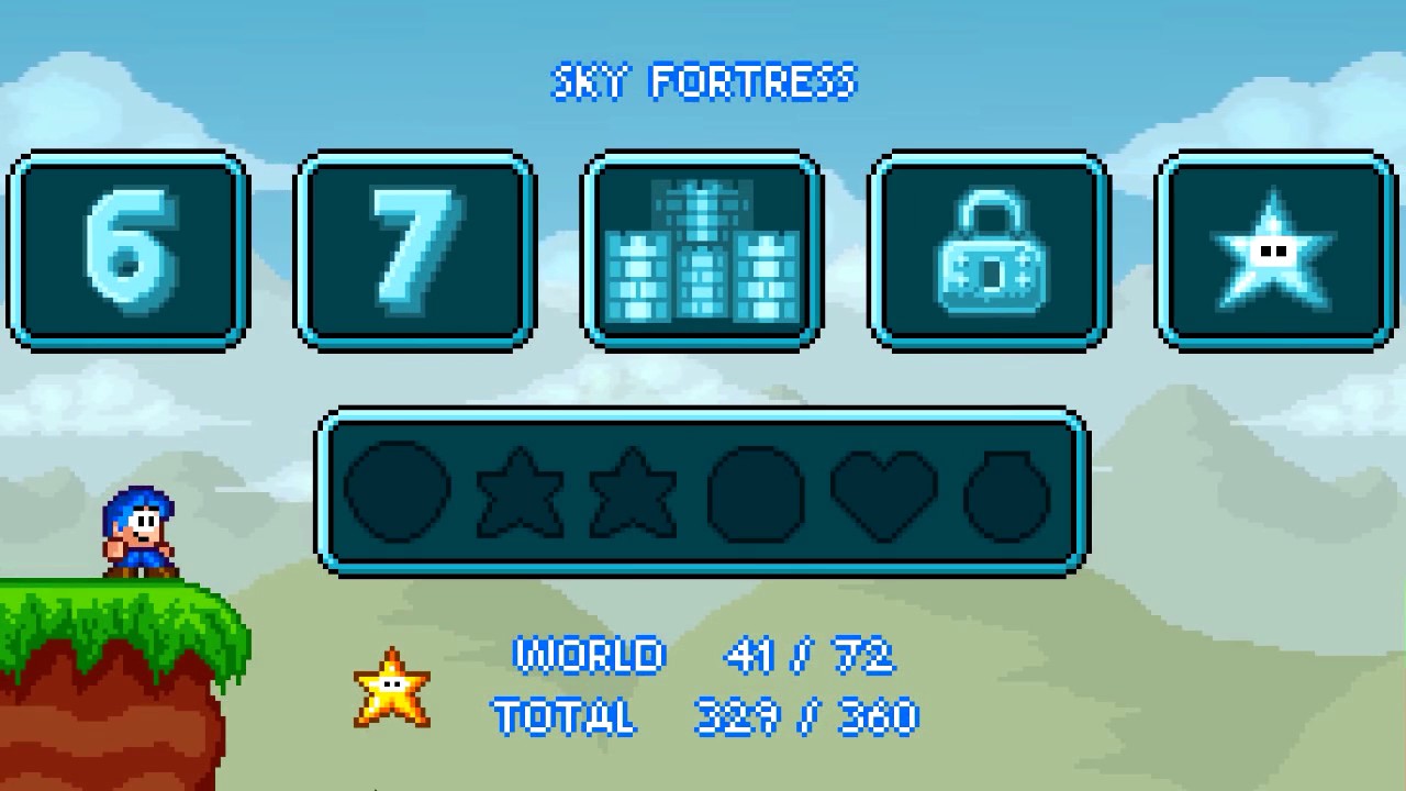 Bloo Kid 2 - World 5 Blue Stars - YouTube