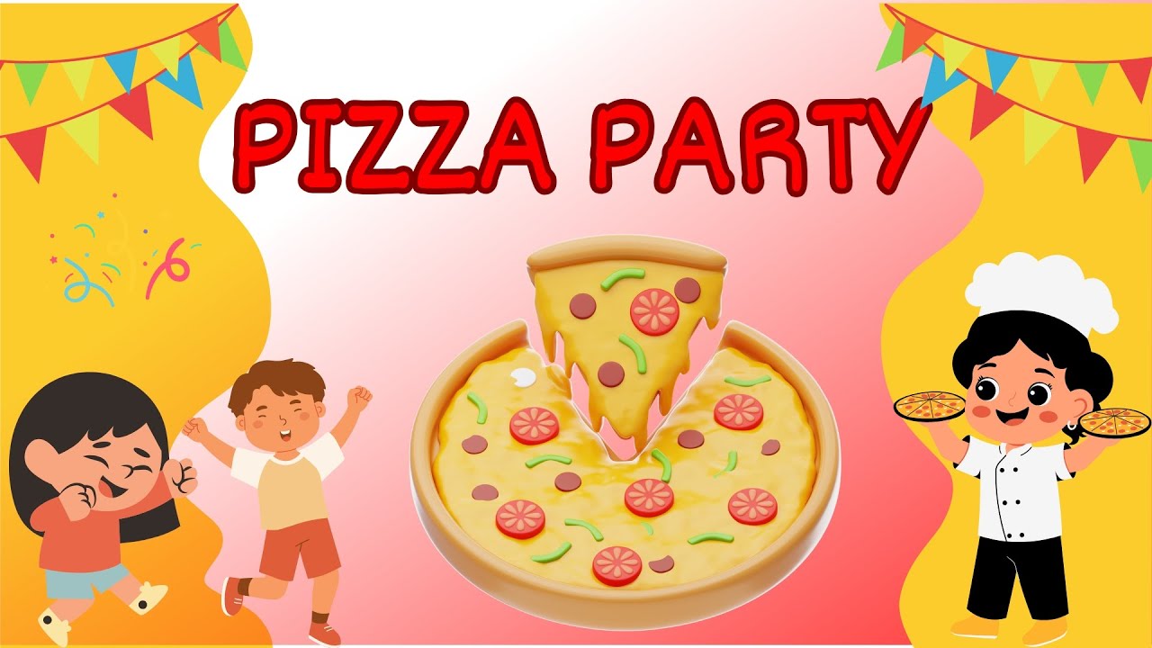 Pizza Party Fun | Nursery Rhymes and Toddlers Songs - YouTube