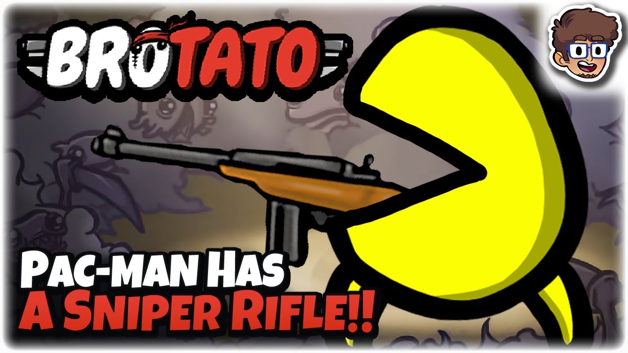 Pac-Man Has a Sniper Rifle!! | Brotato: Modded - YouTube