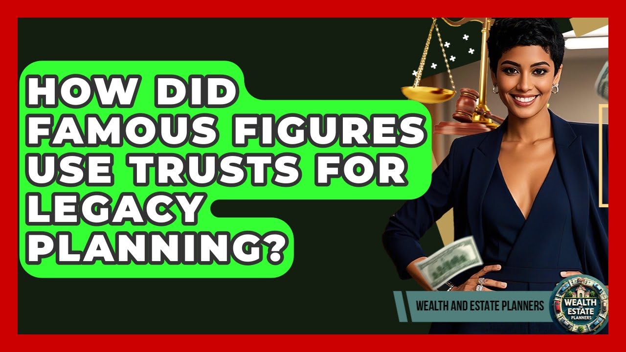 How Did Famous Figures Use Trusts For Legacy Planning? - Wealth and ...