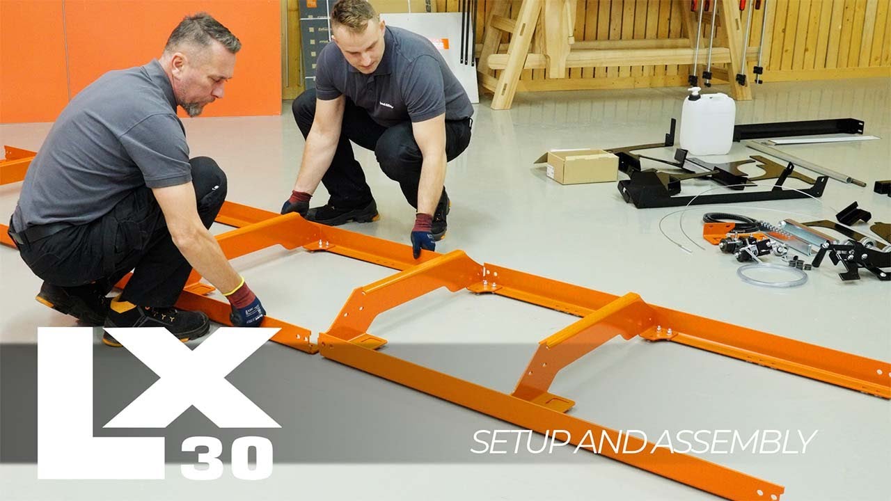LX30 Portable Sawmill | Setup and Assembly | Wood-Mizer - YouTube