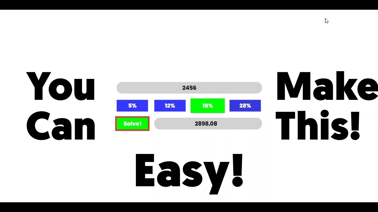 How To Make Tax Calculator In Simple Javascript Code Fingers YouTube How To Make Tax Calculator In Simple Javascript Code Fingers YouTube