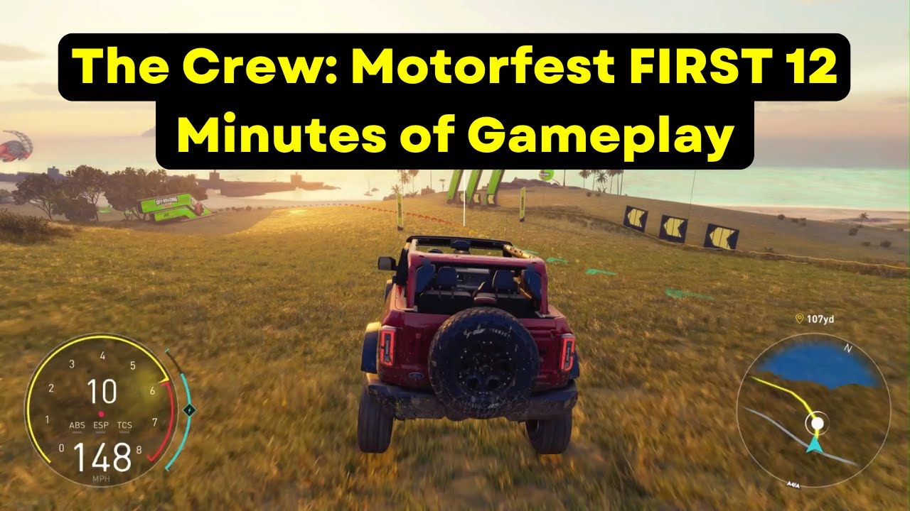 The Crew: Motorfest Beta First 12 Minutes of Gameplay on the PS5 - YouTube