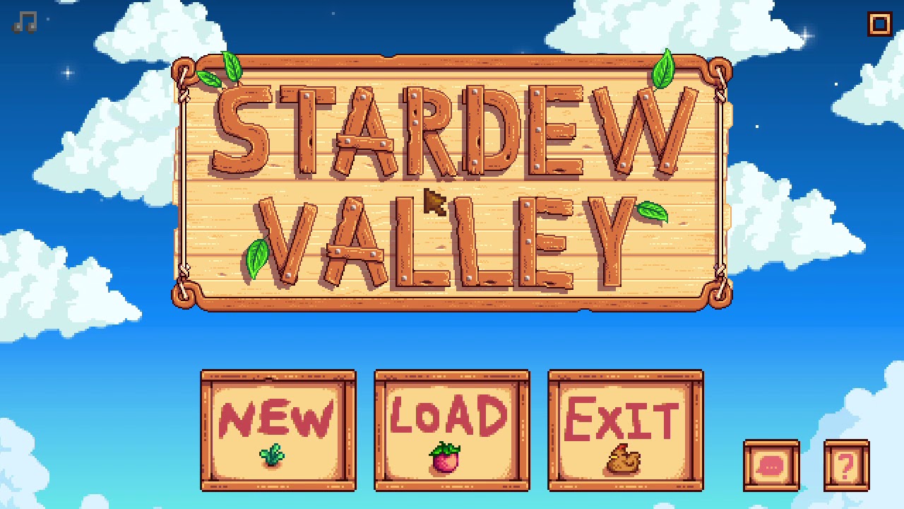 Stardew Valley hidden alien in title screen - YouTube