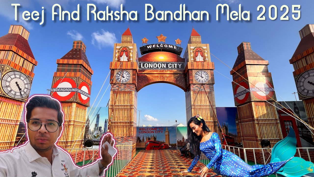 Noida Mela 2025 || Teej Raksha Bandhan Mela 2025 Noida || Noida Stadium ...