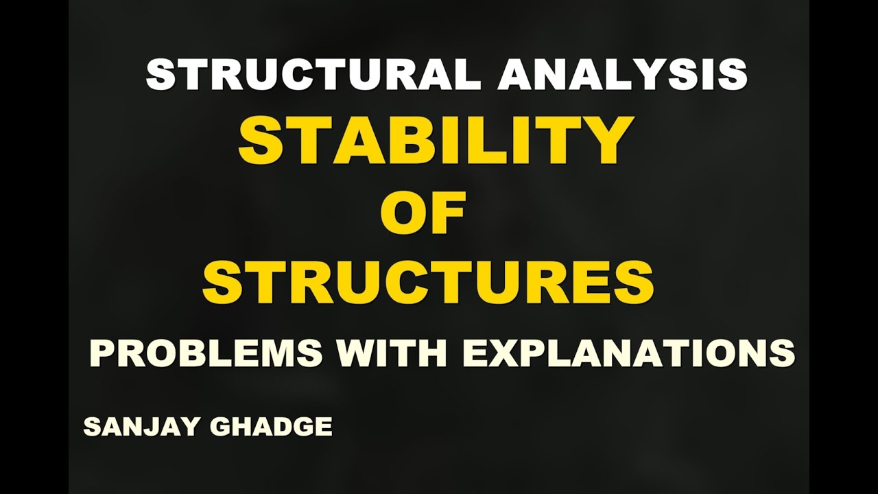 Stability of structures- problems with explanation - YouTube