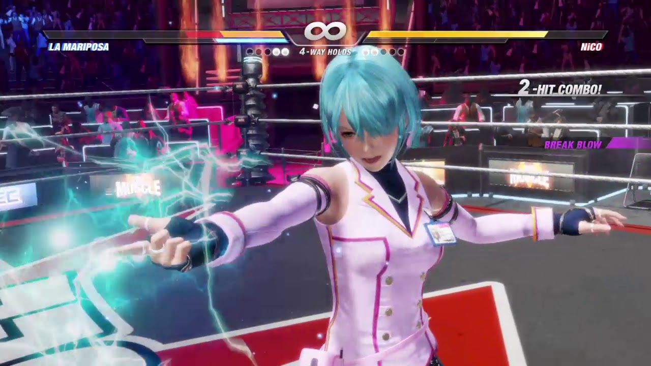 DEAD OR ALIVE 6 Lisa vs Nico - YouTube