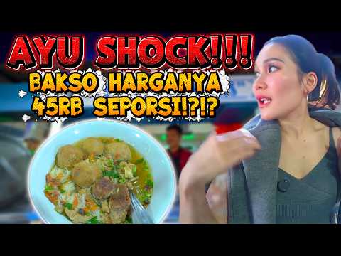 AYU TING TING REVIEW BAKSO SAMBIL BACA KOMEN KOCAK!!!