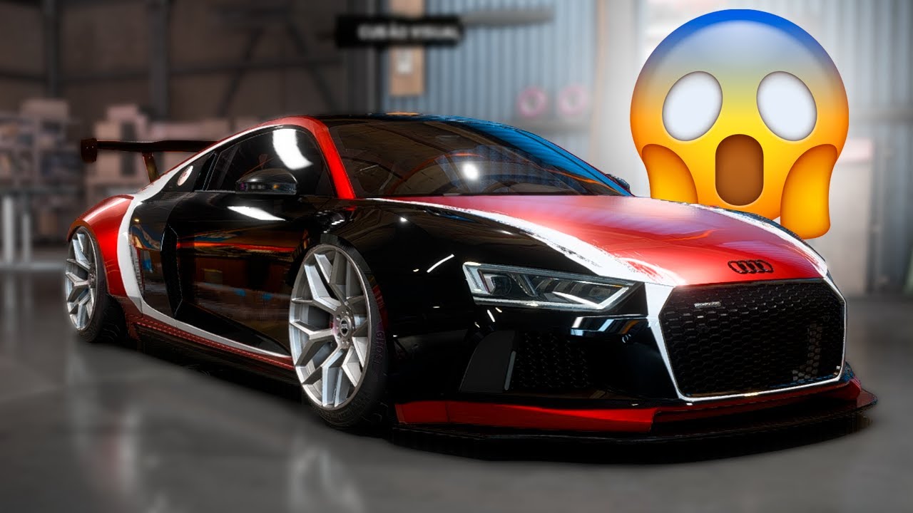 TUNAMOS UMA AUDI R8 NO ESTILO NEED FOR SPEED CARBON 😍 - YouTube